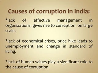 Stop corruption | PPTX