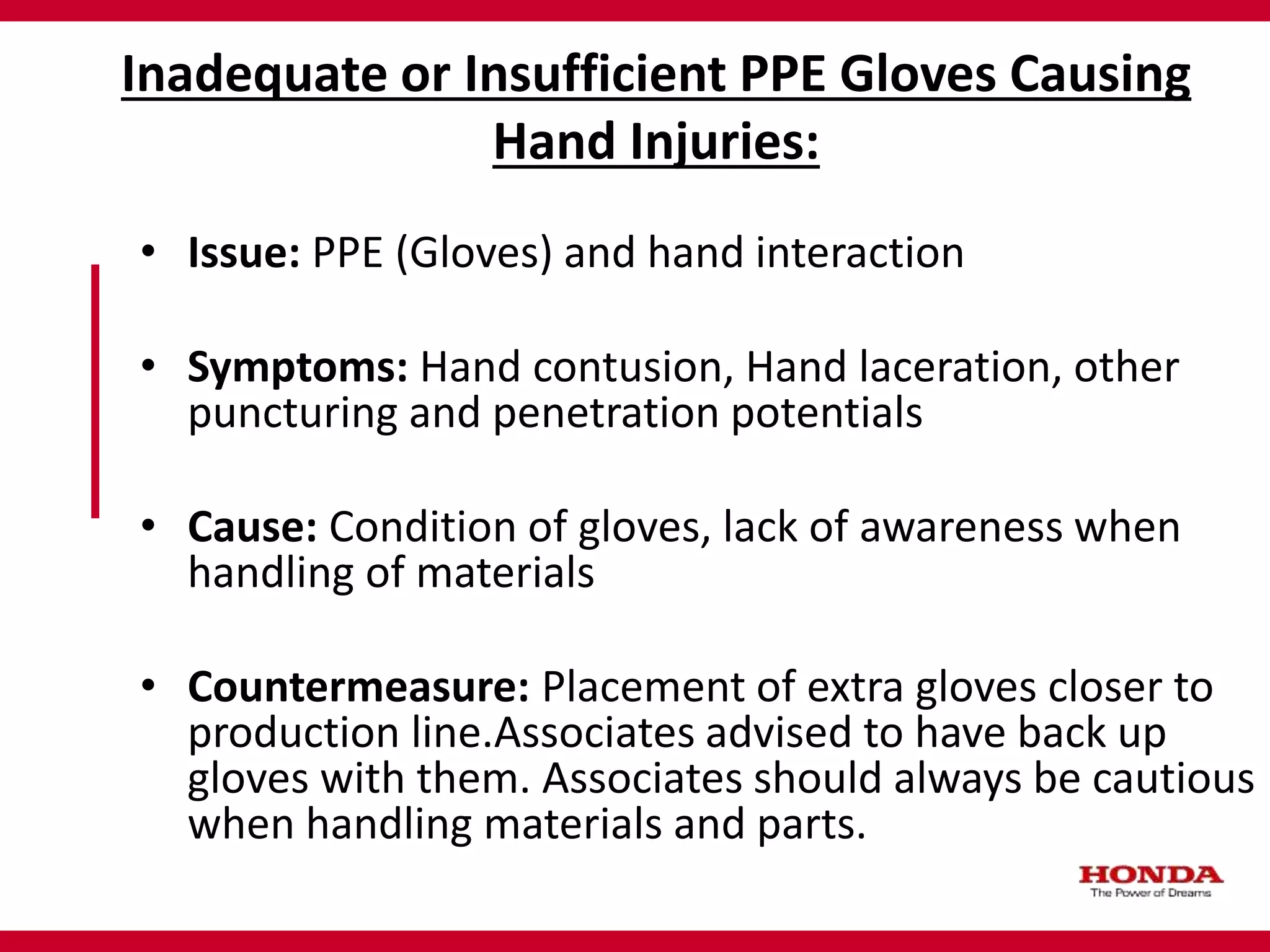 "Stop Criteria" Safety Standard | PPTX