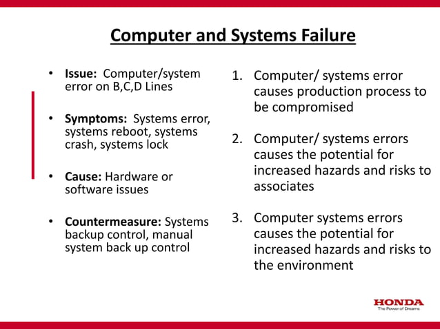 "Stop Criteria" Safety Standard | PPTX