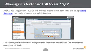 Learn How to Detect, Prevent, and Replace the Use of USB Drives | PPT