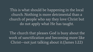 Stop dating the church part 3 | PPTX