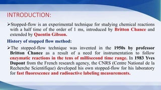STOPPED FLOW METHOD & APPLICATION MURUGAVENI B.pptx