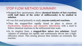 STOPPED FLOW METHOD & APPLICATION MURUGAVENI B.pptx