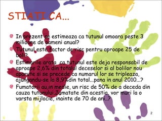 Stop fumat (10 a) | PPT