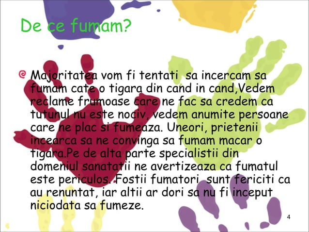 Stop fumat (10 a) | PPT