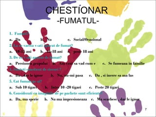 Stop fumat (10 a) | PPT