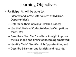 Stop Gap Employment | PPT