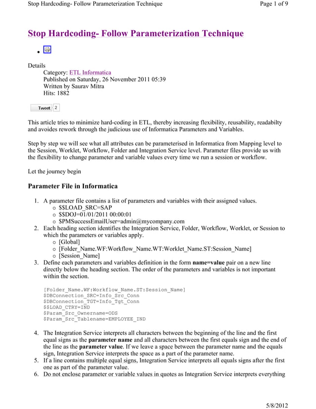 Stop hardcoding follow parameterization | PDF