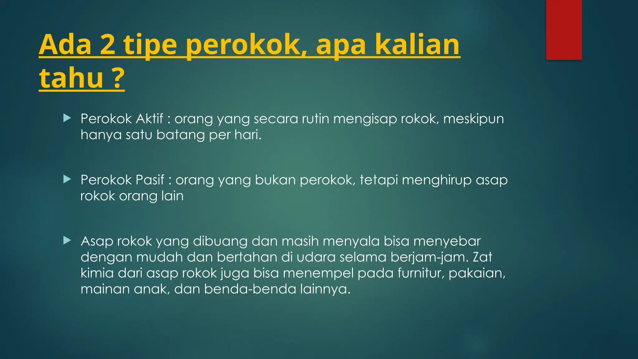 Bahaya Rokok Bagi Kesehatan dan Dampaknya.pptx