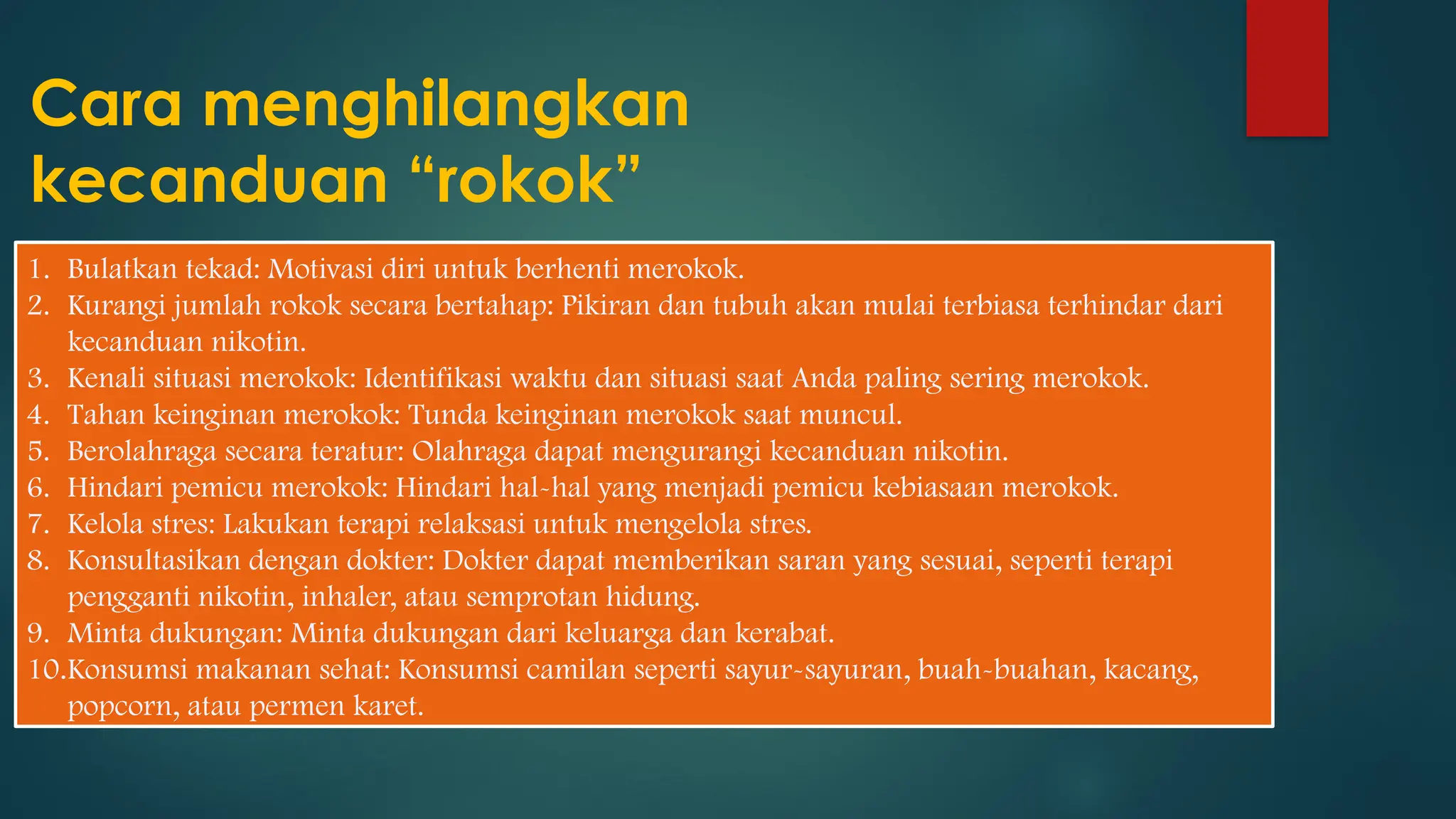 Bahaya Rokok Bagi Kesehatan dan Dampaknya.pptx