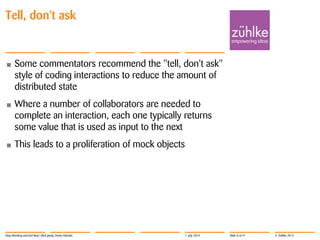 Stop Mocking and Get Real | PPT