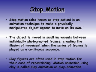 StopMotion Animation | PPT