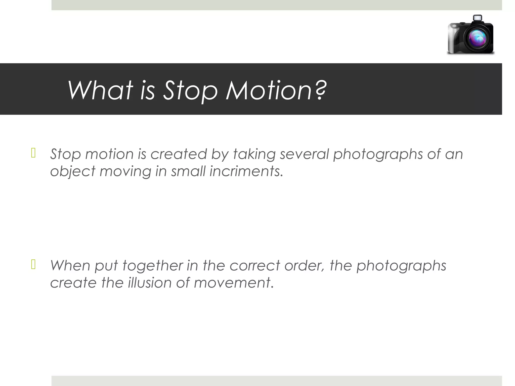 Stopmotion | PPT