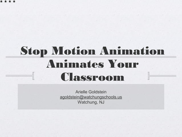 Stop motion | PPT