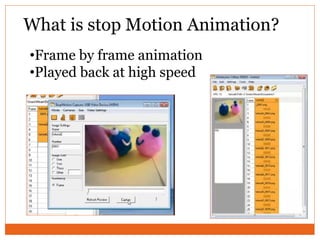 Stop motion animation | PPTX