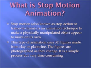 Stop Motion Animation | PPT