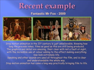 Stop Motion Animation | PPT