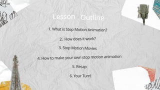 Stop Motion Animation Education Presentation in Grey White Collage ...