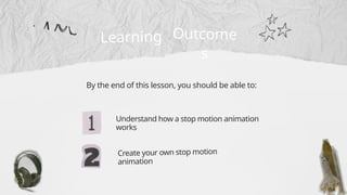 Stop Motion Animation Education Presentation in Grey White Collage ...
