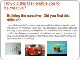 Stop motion evaluation | PPT