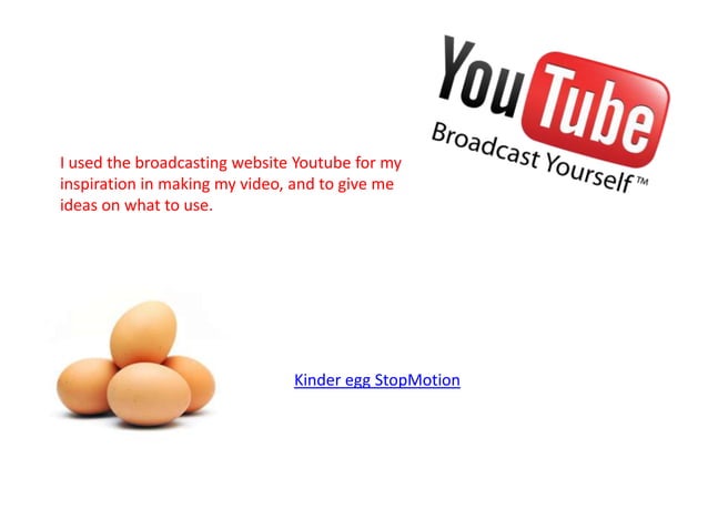 Stop motion evaluation | PPTX | Cameras and Camcorders | Consumer Electronics