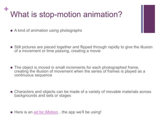 Stop motionintroppt 1 | PPT