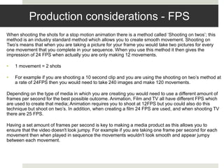 Stop motion powerpoint | PPTX