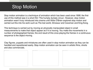 Stop motion powerpoint | PPTX