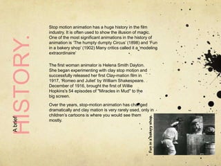 Stopmotion presentation | PPTX