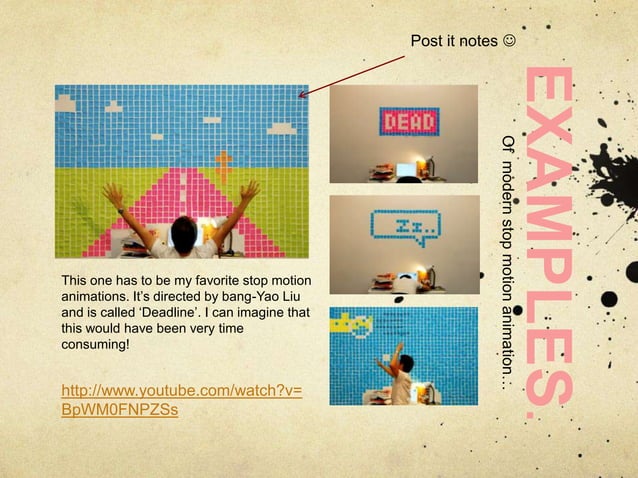 Stopmotion presentation | PPTX