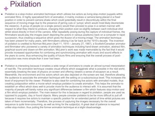 Stop motion production | PPT