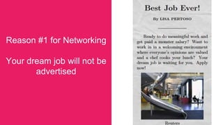 Stop networking. Start Connecting. | PPT