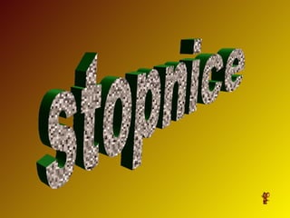 Stopnice | PPT