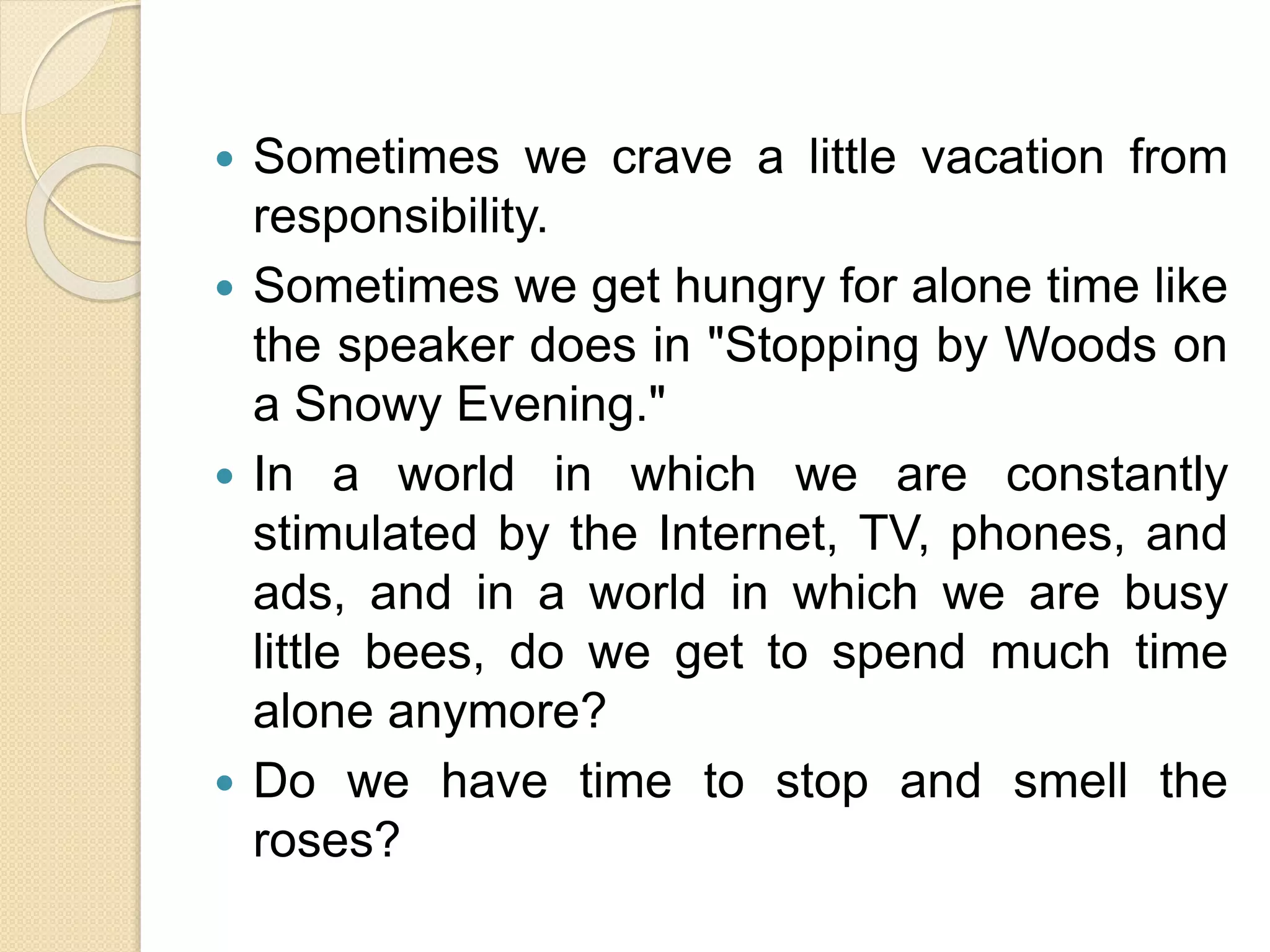 stopping_by_woods_on_a_snowy_evening.pptx | Outdoor Attractions ...