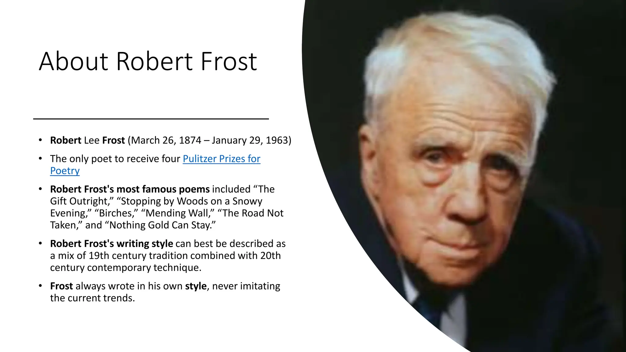 Stopping by woods on a snowy evening.pptx