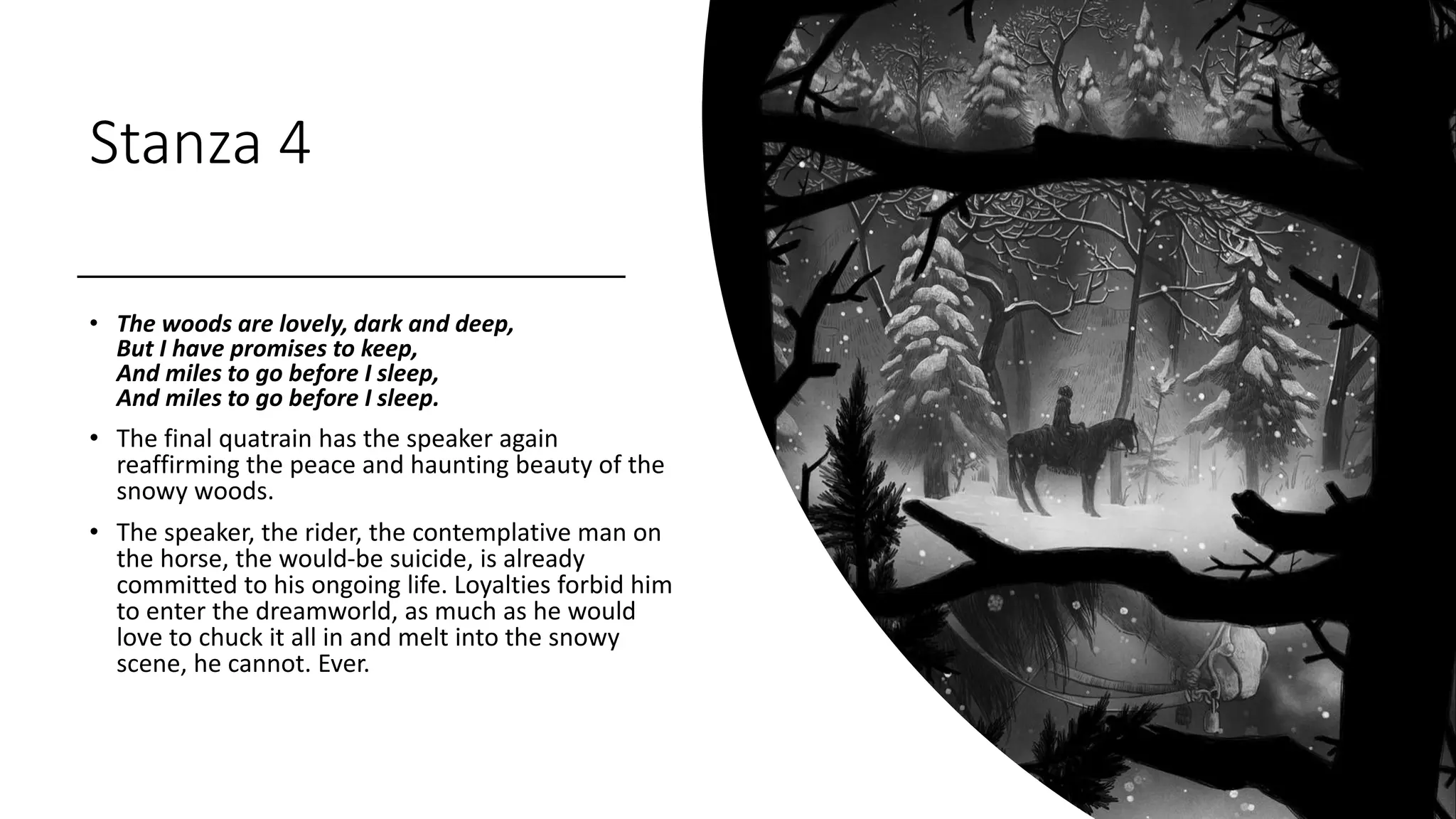 Stopping by woods on a snowy evening.pptx