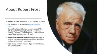 Stopping by woods on a snowy evening.pptx