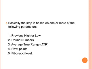 Stop Placement | PPT