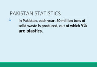 Stop Plastic pollution and detailed statistics and about plastic ...