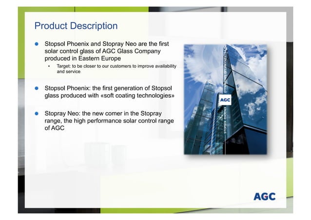 Stopray Neo presentation by AGC Glass Europe EN | PDF