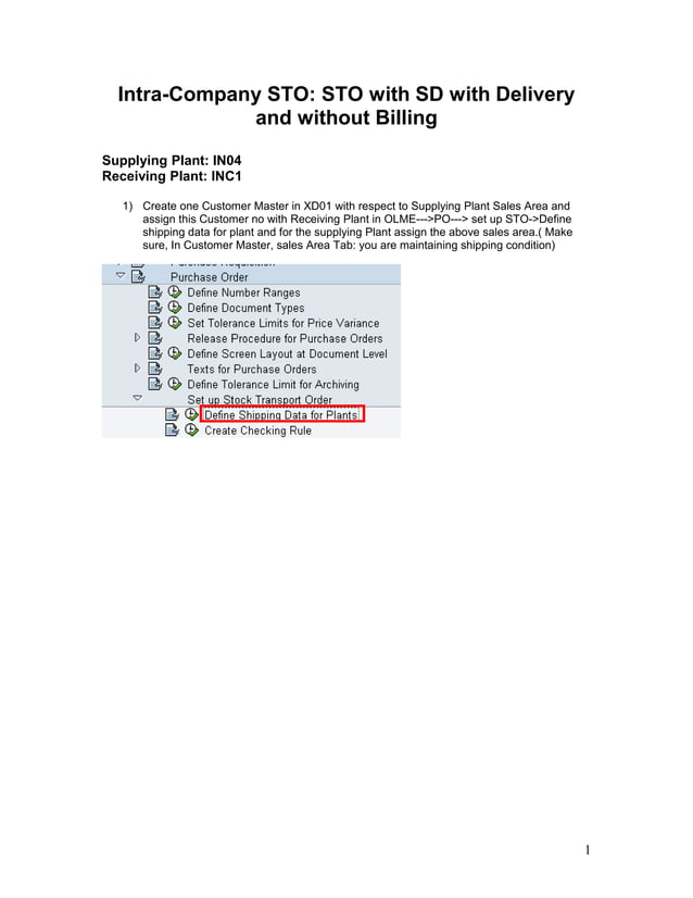 STO process with config 4th method | DOC