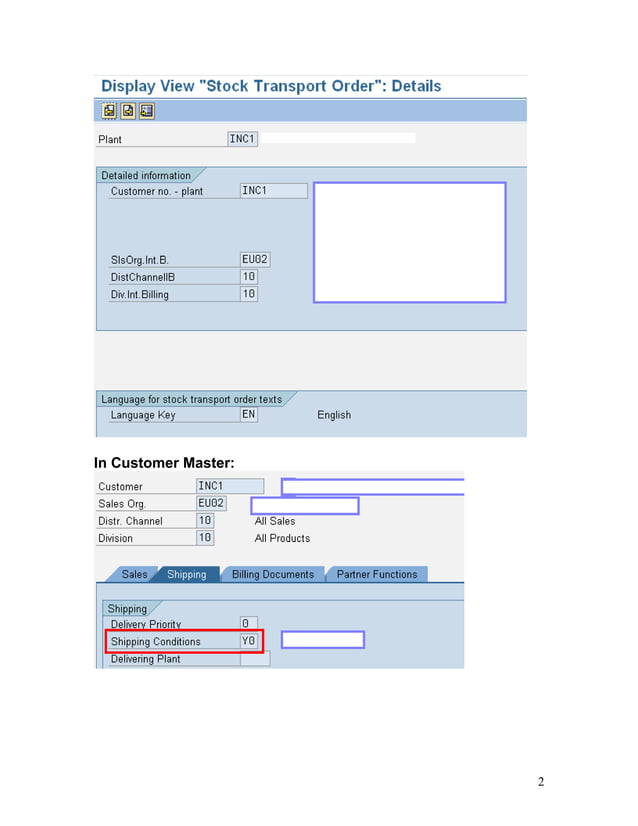 STO process with config 5th method | DOC | Logistics | Business