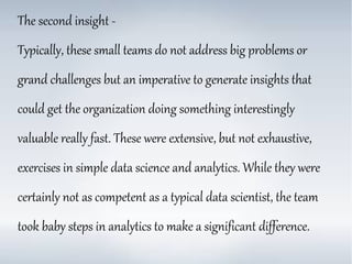 Stop searching for that elusive data scientist | PPT