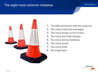 Stop the powerpoint abuse | PPT