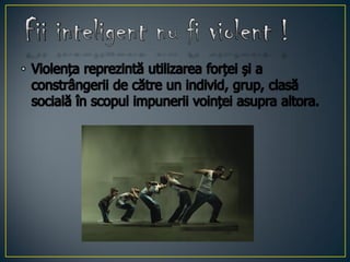 Stop violenta baciu oana clasa a xag | PPT