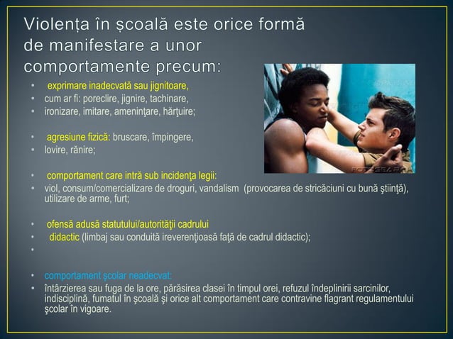 Stop violenta baciu oana clasa a xag | PPT