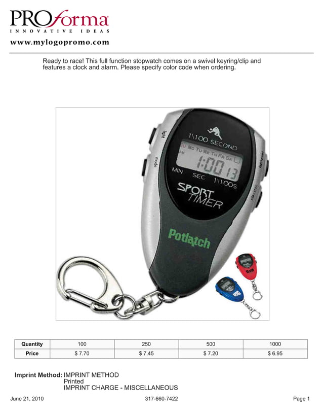 Stopwatch | PDF