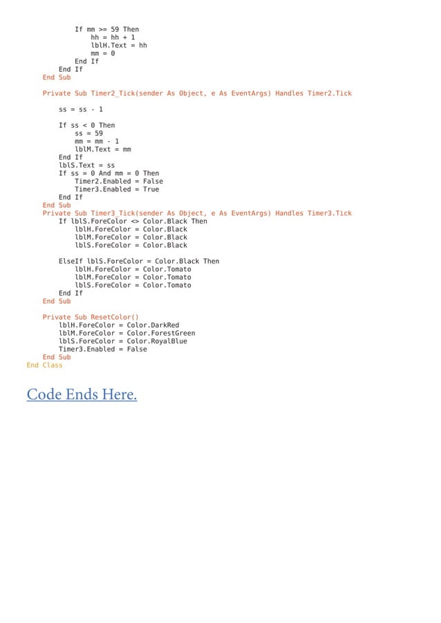 Stop watch and array | PDF