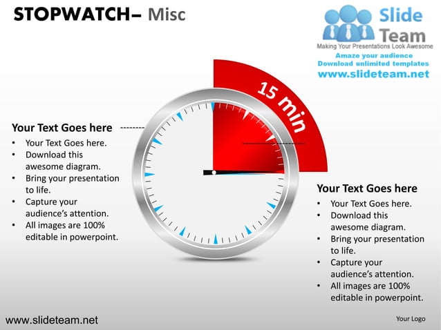 Stopwatch countdown race measure misc powerpoint ppt slides. | PDF