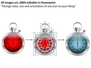 Stopwatch misc powerpoint presentation templates | PPT